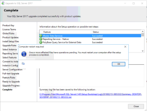 How to upgrade SQL Server 2016 to SQL Server 2017 - turbogeek