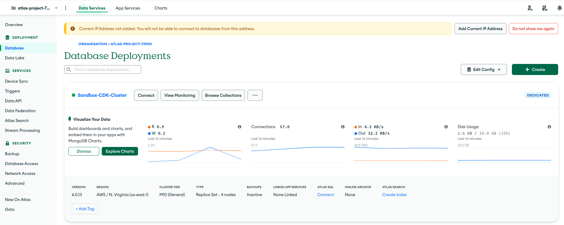 How To Deploy Mongodb Atlas Infrastructure Using Cdk