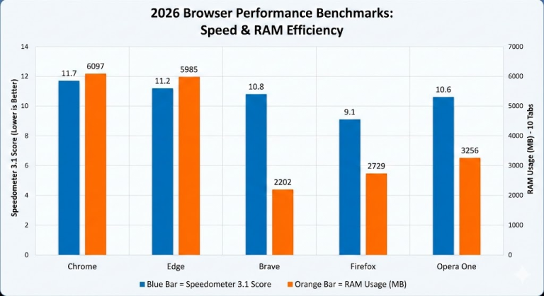 Best Web Browser in 2026: Practical Comparison