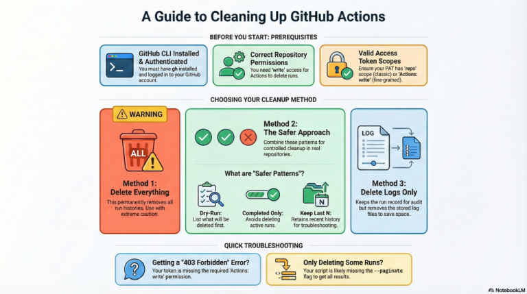 How to Delete All GitHub Actions Workflow Runs with the GitHub CLI (gh)